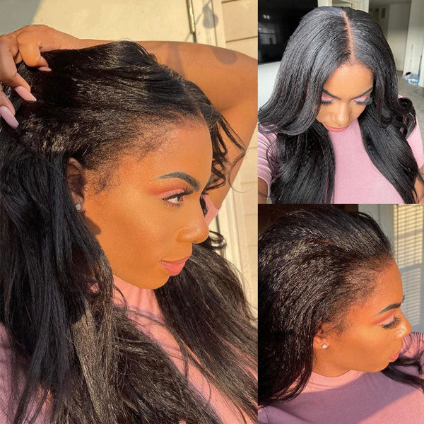 [Flash Deal] 4C Edge Hairline 6x4.5 Pre-cut Lace /4x4/13x4 Transparent