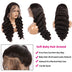 Loose Deep Wave 5x5 HD Lace Closure Pre Plucked Human Hair